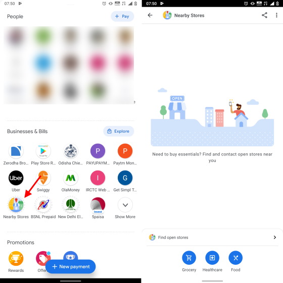 Google Pay Now Lets You See 'Nearby Stores' in Over 35 Cities in India ...