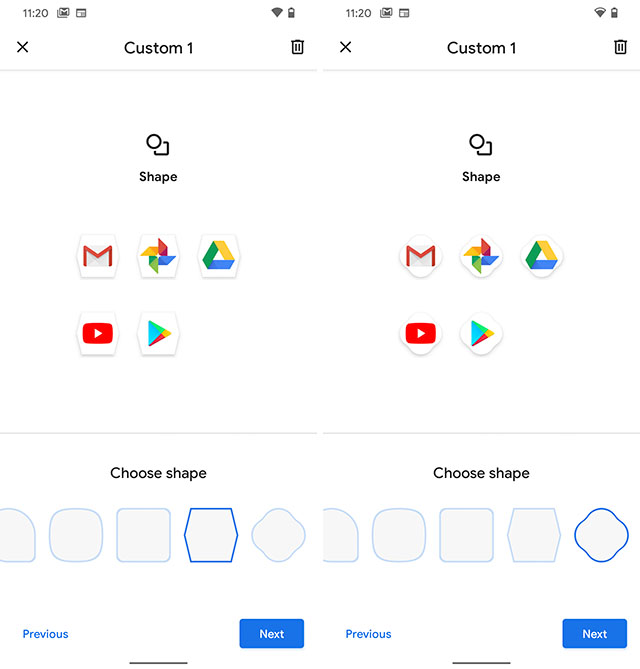 Android 11 DP4 Adds New Icon Shapes to the Launcher | Beebom