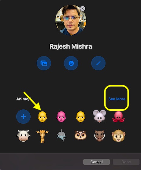 How to Use Memoji in iMessage on macOS Big Sur | Beebom