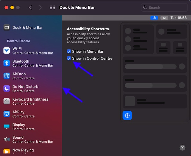 How to Customize Control Center Items in macOS Big Sur | Beebom