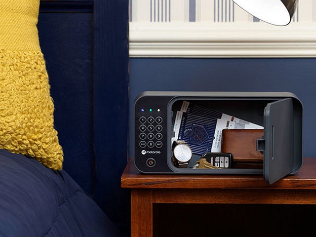 Motorola's New Compact "Smart" Safe Can Keep Your Valuables Safe