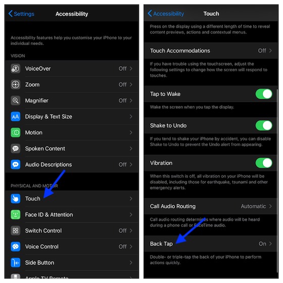 How to Use Back Tap to Launch Any App in iOS 14 | Beebom