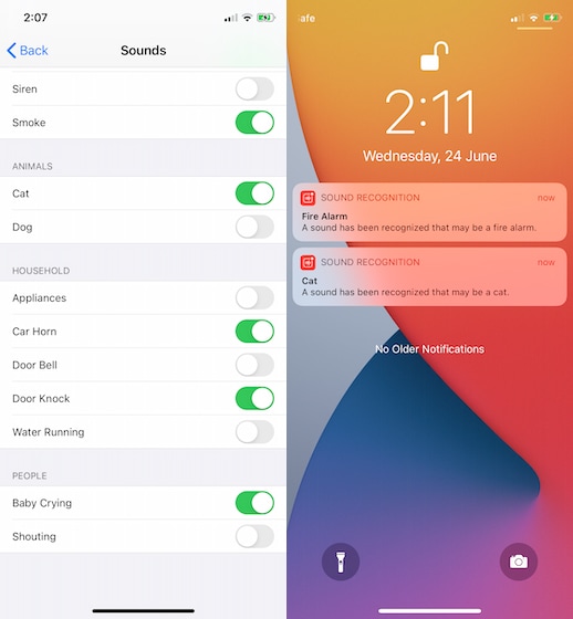 How to Use iOS 14 Sound Recognition to Identify Sounds | Beebom
