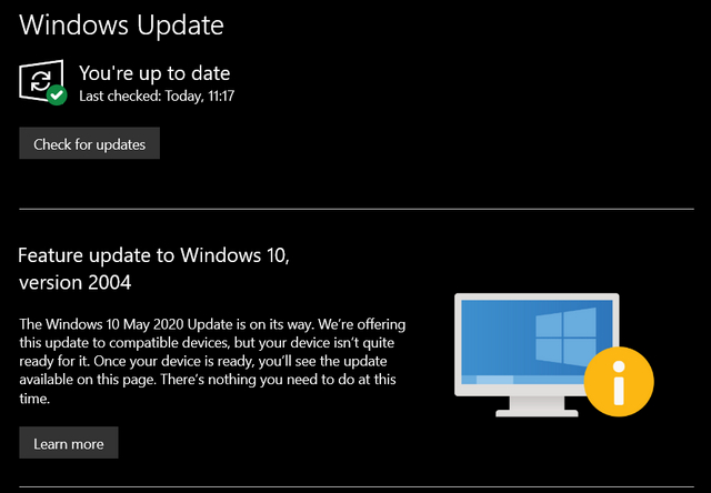Microsoft Blocking Windows 10 May 2020 Update on Some PCs Following ...
