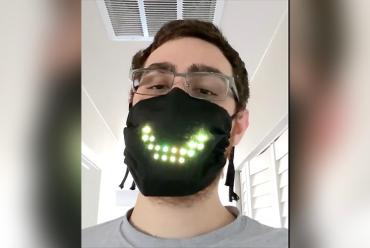 This Programmer Made a Mask that Shows Face Movements When You Speak ...