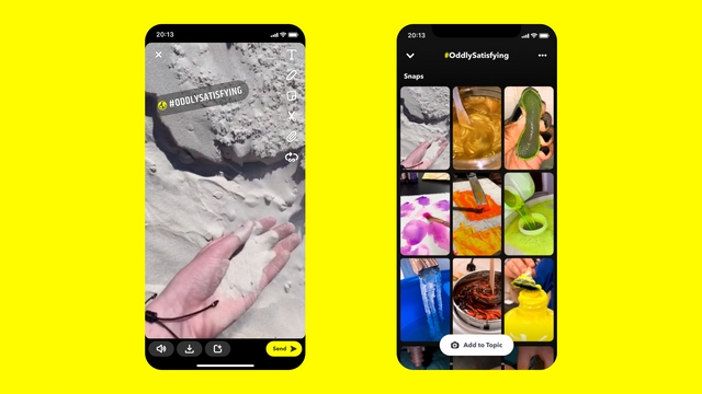 Snapchat Finally Gets a Navigation Bar, Lets You Pick Lenses using ...