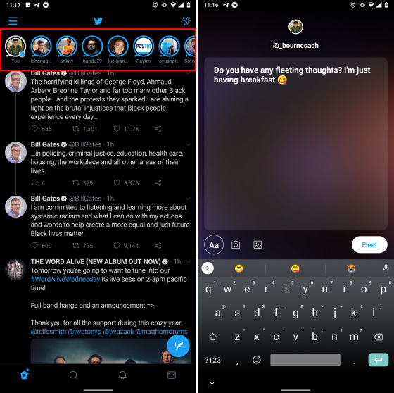 Twitter Starts Rolling Out its Instagram Stories-like Feature 'Fleets ...