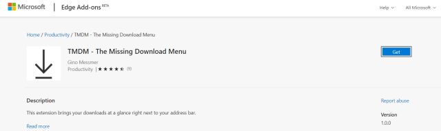 How to Add a Convenient Download Menu on Microsoft Edge | Beebom