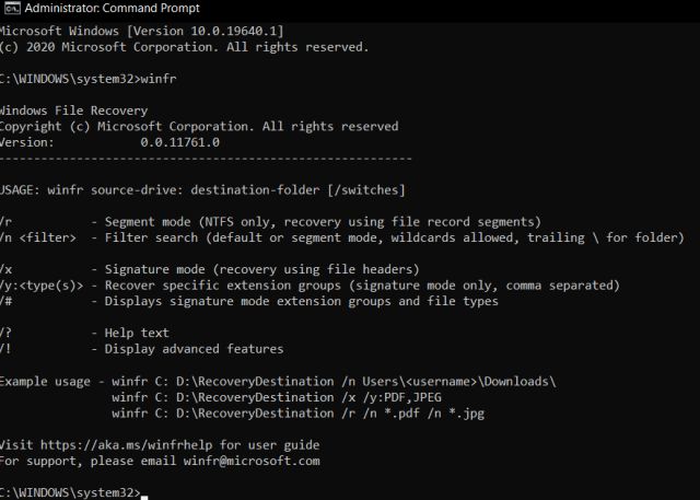 How to Recover Deleted Files Using Windows Recovery Tool | Beebom