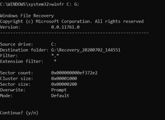 How to Recover Deleted Files Using Windows Recovery Tool | Beebom