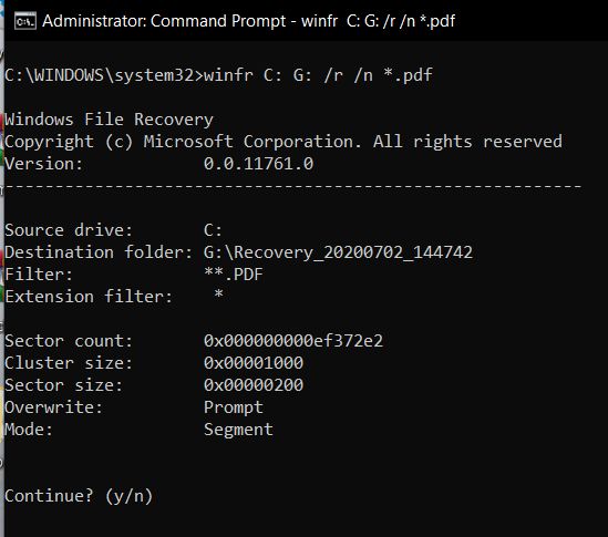 How to Recover Deleted Files Using Windows Recovery Tool | Beebom