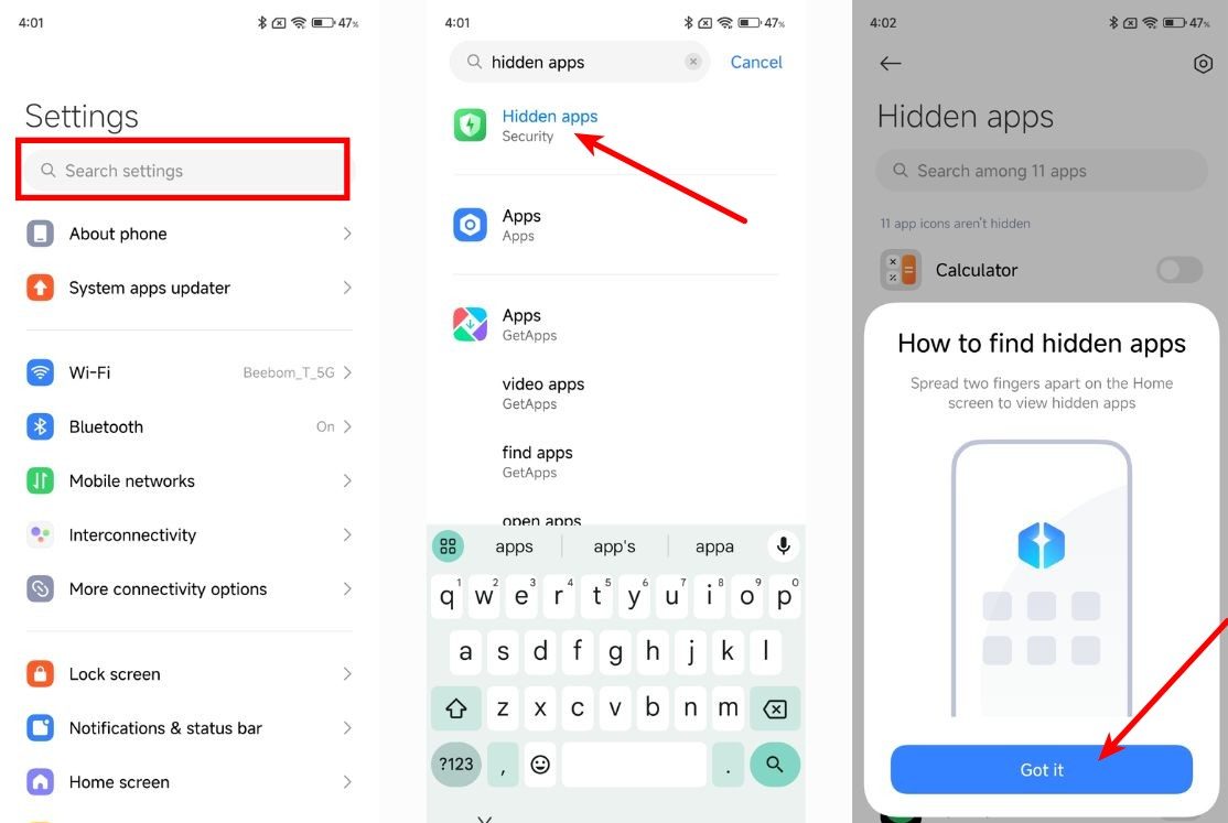 How to Hide Apps on Android Devices in 2024 | Beebom