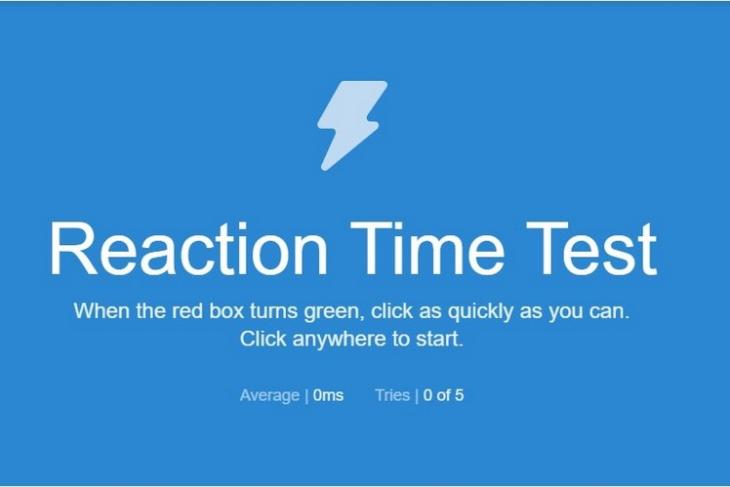 This “Human Benchmarking” Tool Will Tell Your Reaction Time | Beebom