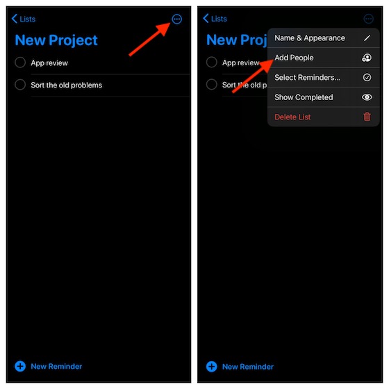 How to Use Shared Reminders in iOS 14 and iPadOS 14 | Beebom