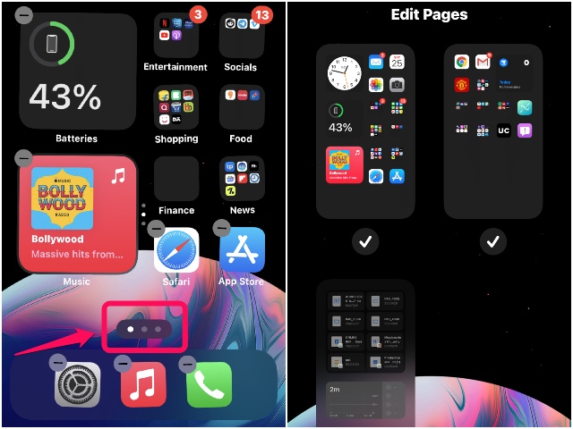 iOS 14 Bug Lets You Setup a Clean and App-Free Home Screen | Beebom