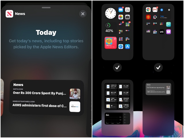 iOS 14 Bug Lets You Setup a Clean and App-Free Home Screen | Beebom