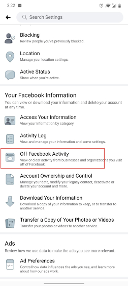 How to Remove Your Off-Facebook Activity [Guide] | Beebom