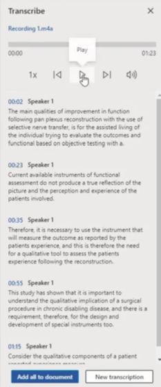 How to Record and Transcribe Audio in Microsoft Word | Beebom