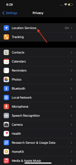 How to Manage Location Data Access for iPhone / iPad Widgets| Beebom