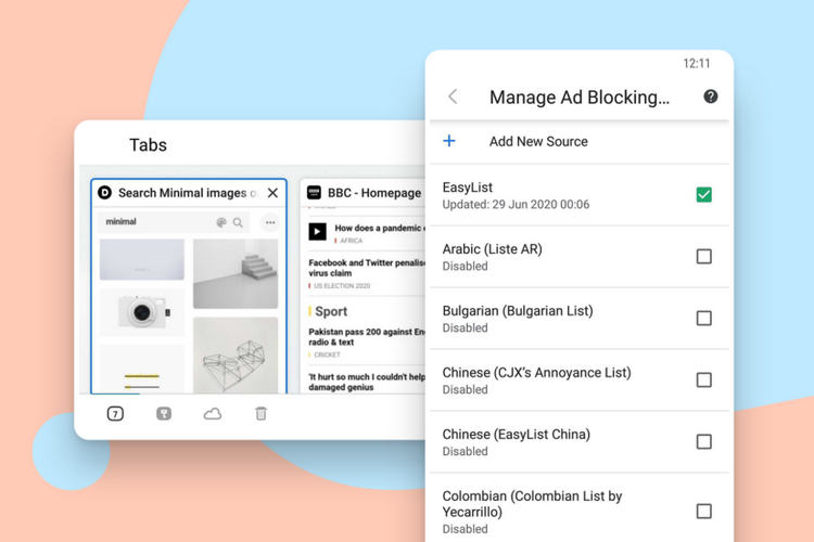 Vivaldi 3.2 for Android Supports Custom Ad Blocker Lists and Improves ...