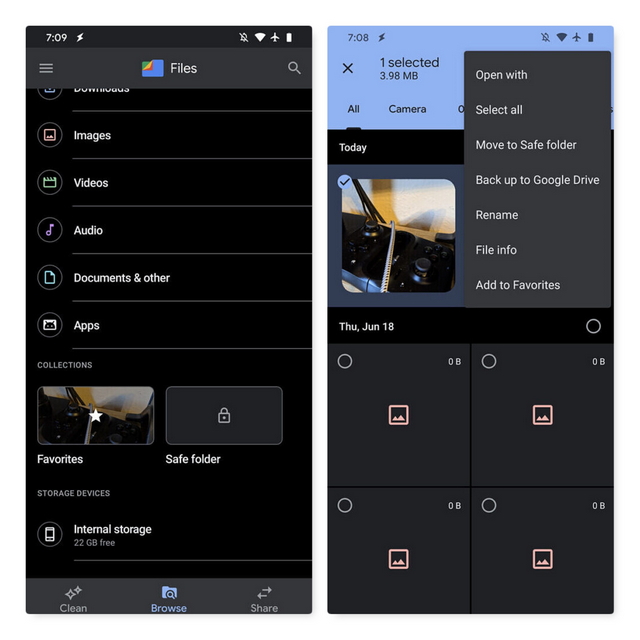 Google Files May Soon Add a Favorites Folder | Beebom