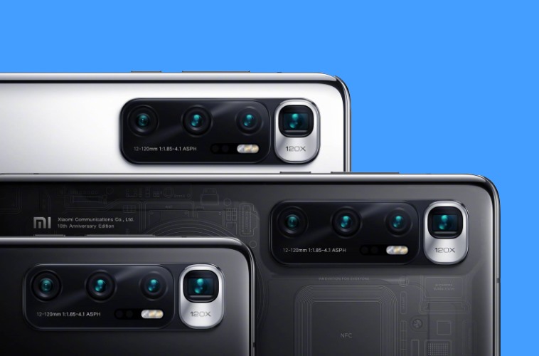 Xiaomi Launches Mi 10 Ultra with Snapdragon 865, 120x Zoom, & 120W Fast ...