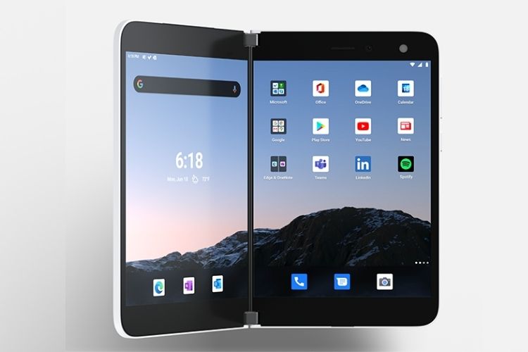 Microsoft's Dual-Screen Android Phone 'Surface Duo' Goes Official at ...