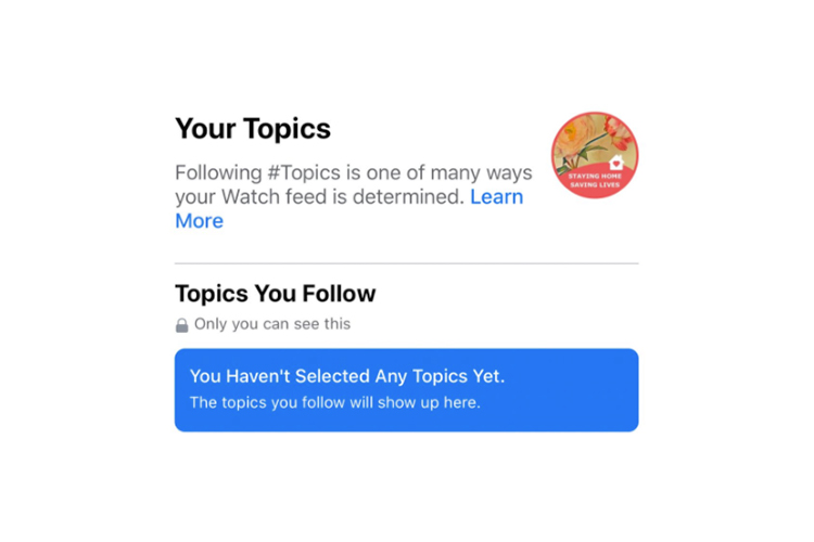Facebook Watch Getting 'Your Topics' to Personalize Your Video Feed ...