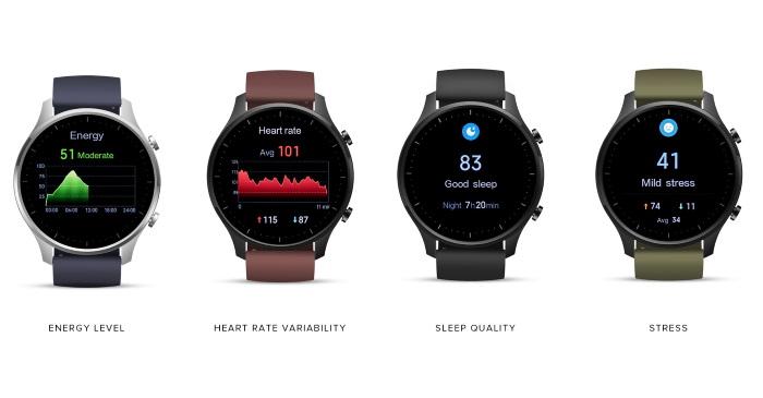 Mi Watch Revolve with Circular Display, Built-in GPS & Up to 14-Day ...