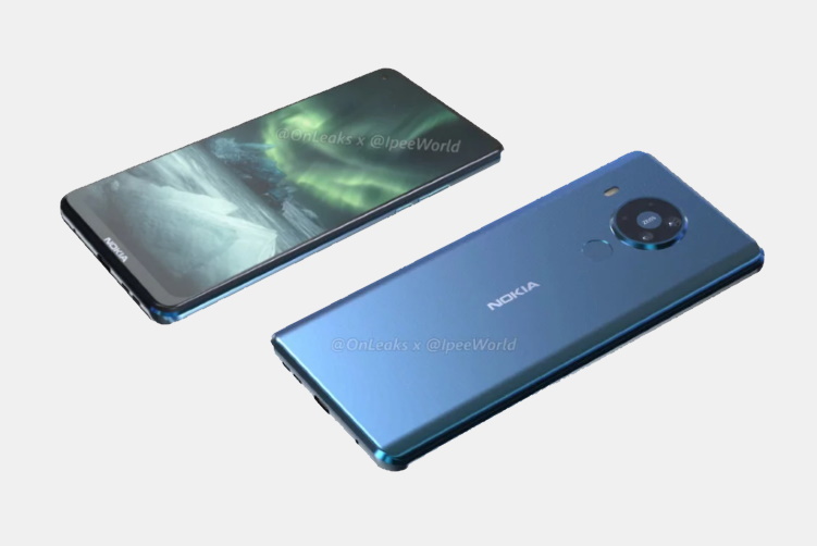 Nokia 7.3 Renders Show Off Circular Quad-Rear Camera, Punch-hole Cutout ...