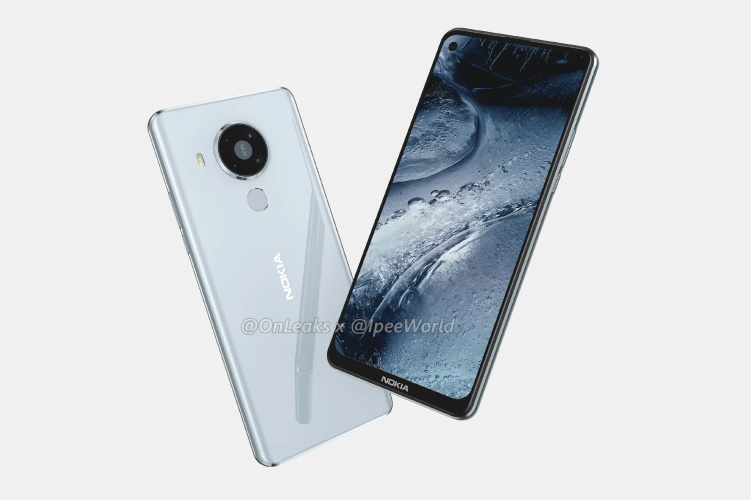 Nokia 7.3 Renders Show Off Circular Quad-Rear Camera, Punch-hole Cutout ...