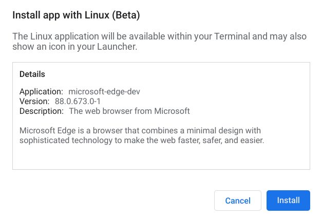 How to Install Microsoft Edge on a Chromebook | Beebom