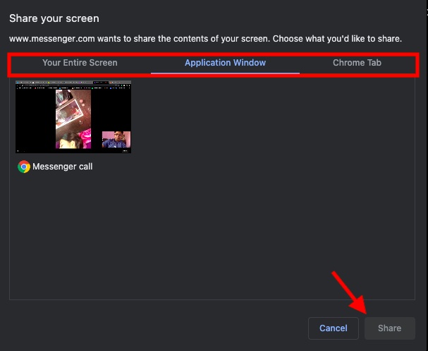 How to Share Your Screen in Facebook Messenger on Desktop | Beebom