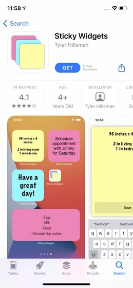 How to Add Sticky Notes to Your iPhone Home Screen | Beebom