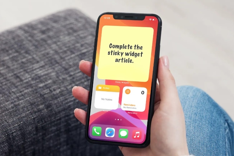 How to Add Sticky Notes to Your iPhone Home Screen | Beebom