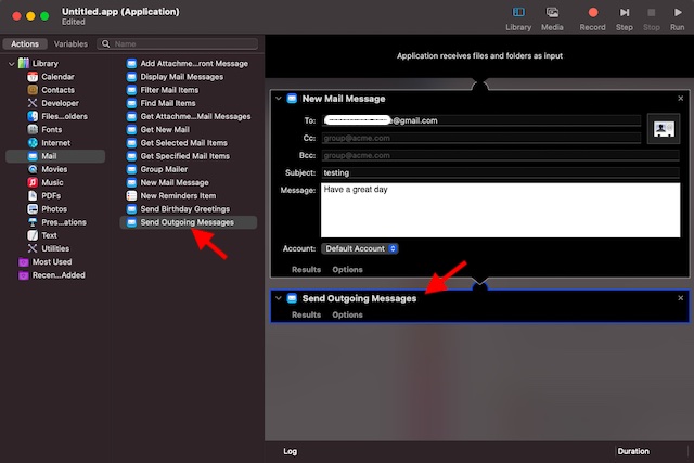 How to Schedule Emails in Apple Mail with Automator on Mac | Beebom