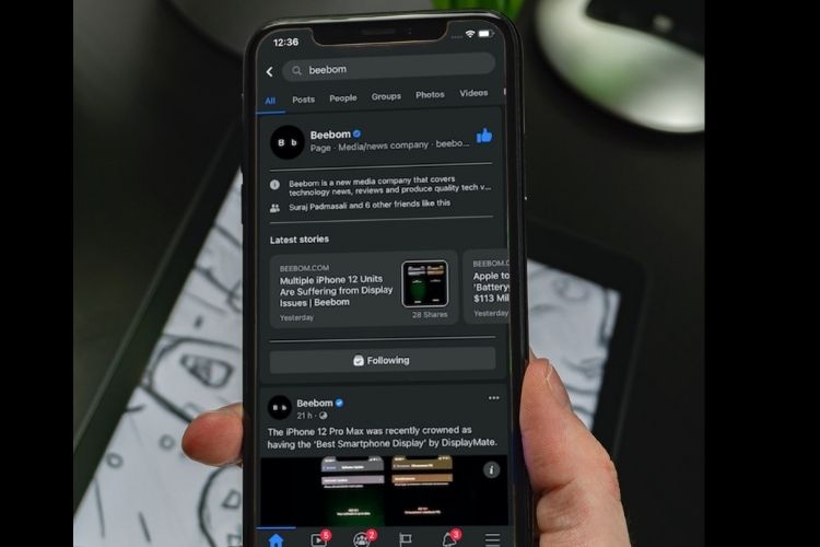 How To Enable Dark Mode In Facebook On Ios And Android Beebom