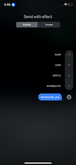 How to Send Message Effects with Voice Control on iPhone | Beebom