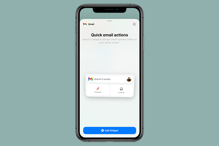 Latest Gmail Update Brings a Widget for iOS 14 | Beebom