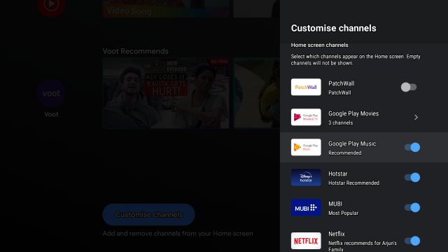 How to Customize Your Android TV Home Screen [Guide] | Beebom