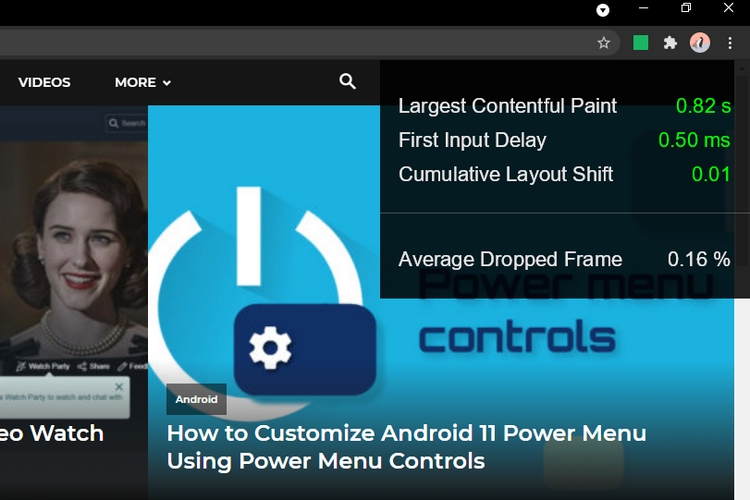 How to Enable Chrome's Benchmark HUD to Track Performance Metrics | Beebom