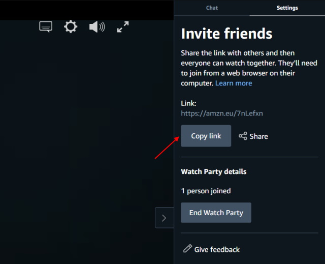 How to Set up an Amazon Prime Video Watch Party | Beebom