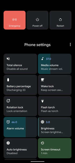 How to Customize Android 11 Power Menu | Beebom