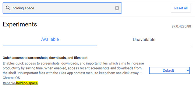 How to Enable 'Holding Space' in Chrome OS | Beebom