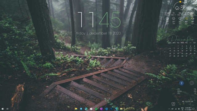 25 Best Rainmeter Skins You Can Use in 2024 | Beebom