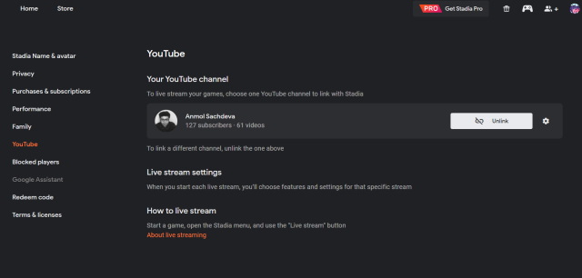 How to Stream Google Stadia Games Directly to YouTube | Beebom