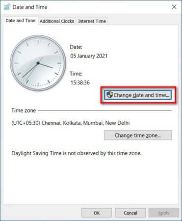 How to Change Time and Date in Windows 10 Manually | Beebom