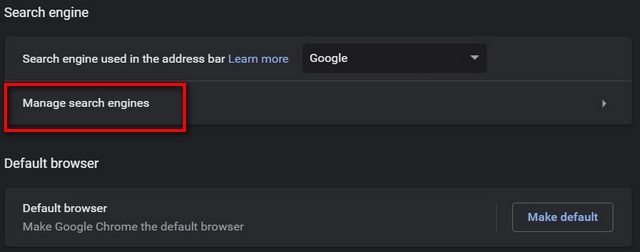 How to Change Default Search Engine in Google Chrome | Beebom