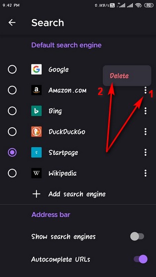 How to Change Default Search Engine in Firefox | Beebom
