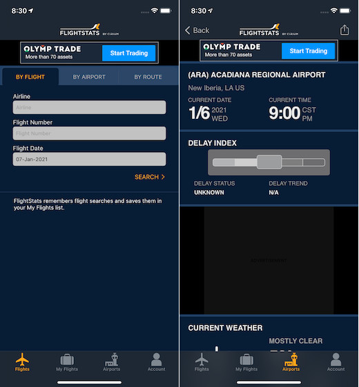 10 Best Flight Tracking Apps for iPhone and Android in 2021 | Beebom